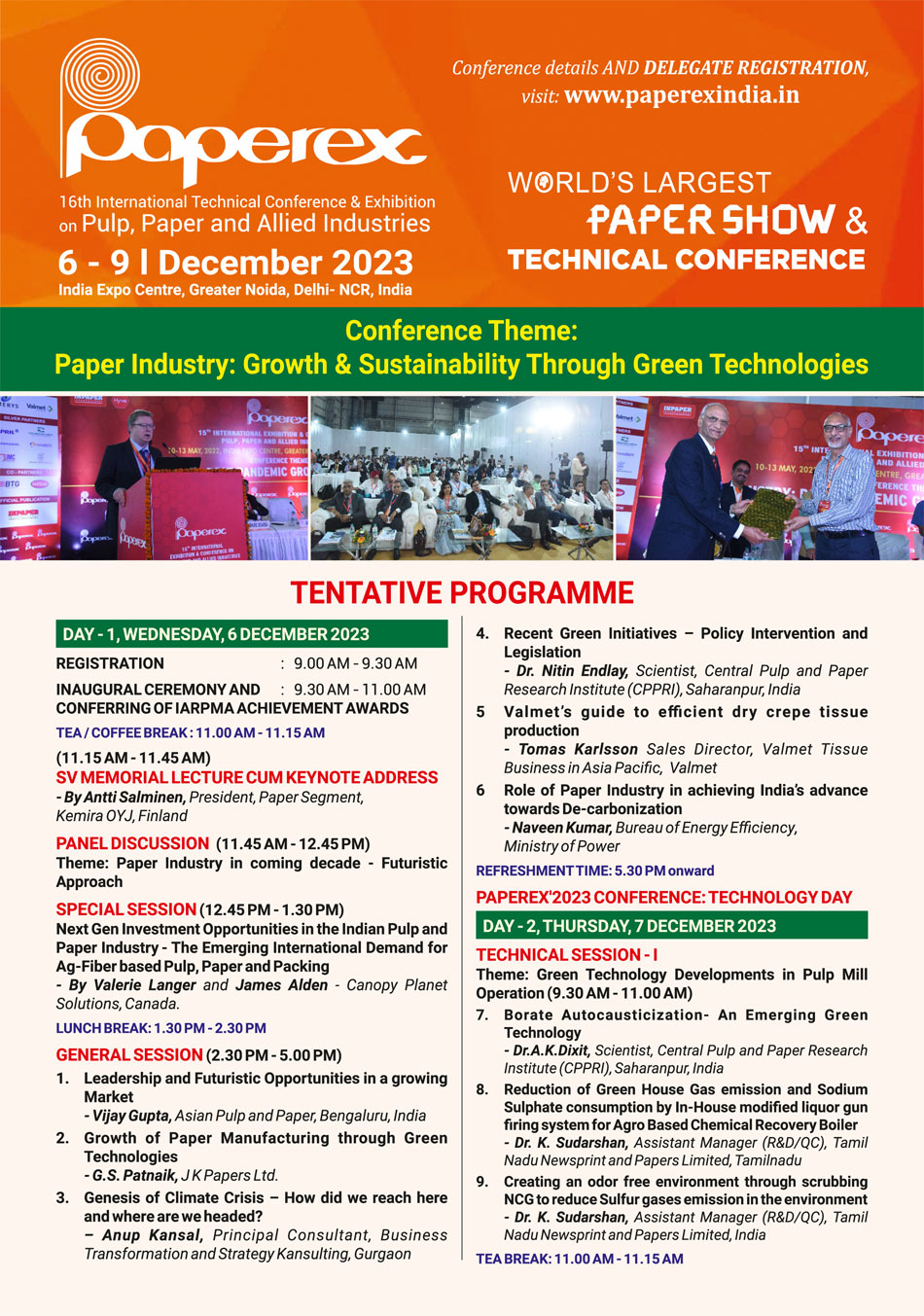 Paperex South India - Conference Highlights